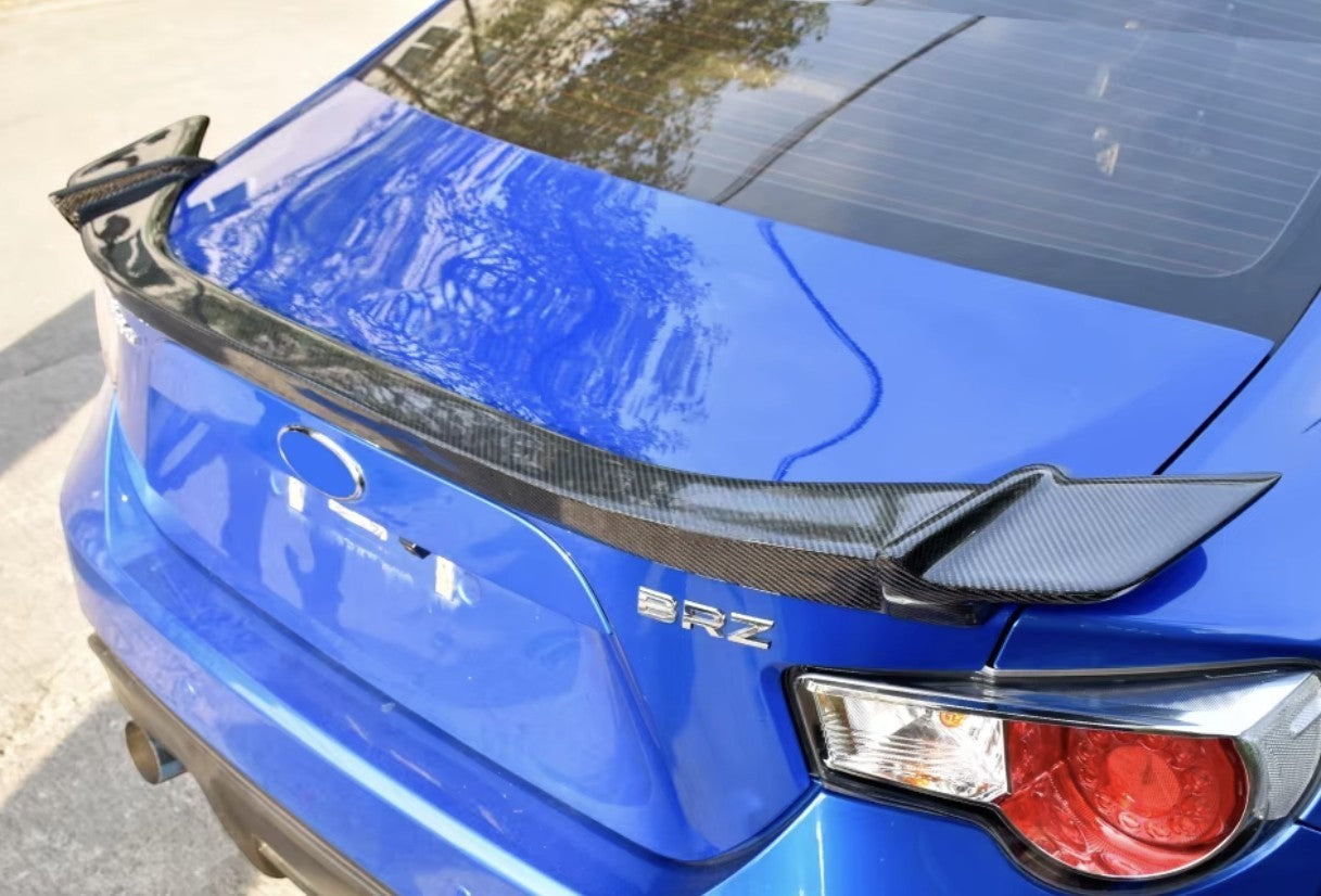 OEM Style Carbon Fiber Rear Spoiler for Toyota GT86 / Subaru BRZ ...